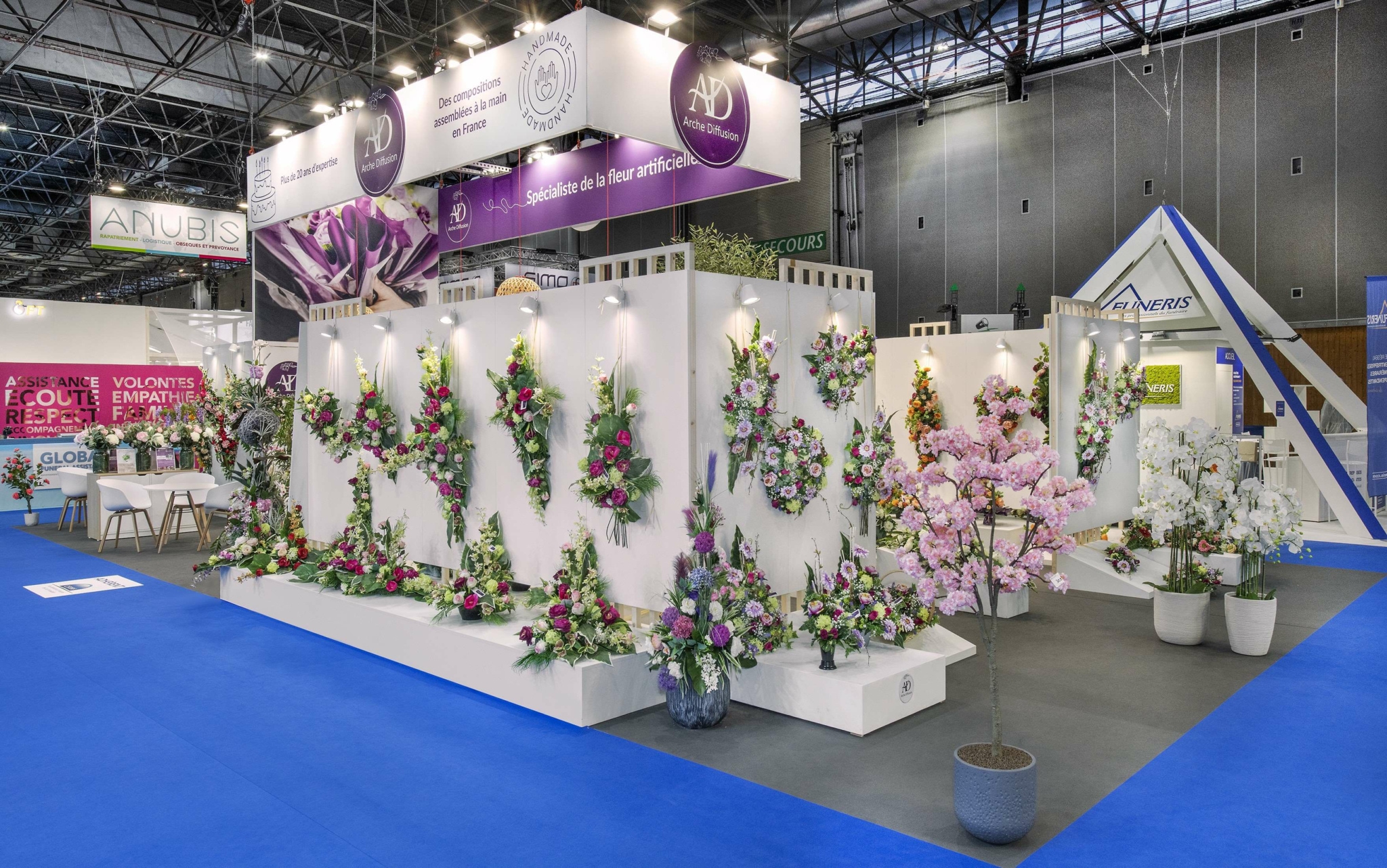 Salon FUNERAIRE PARIS 2023 - Stand Arche Diffusion - PubVolume