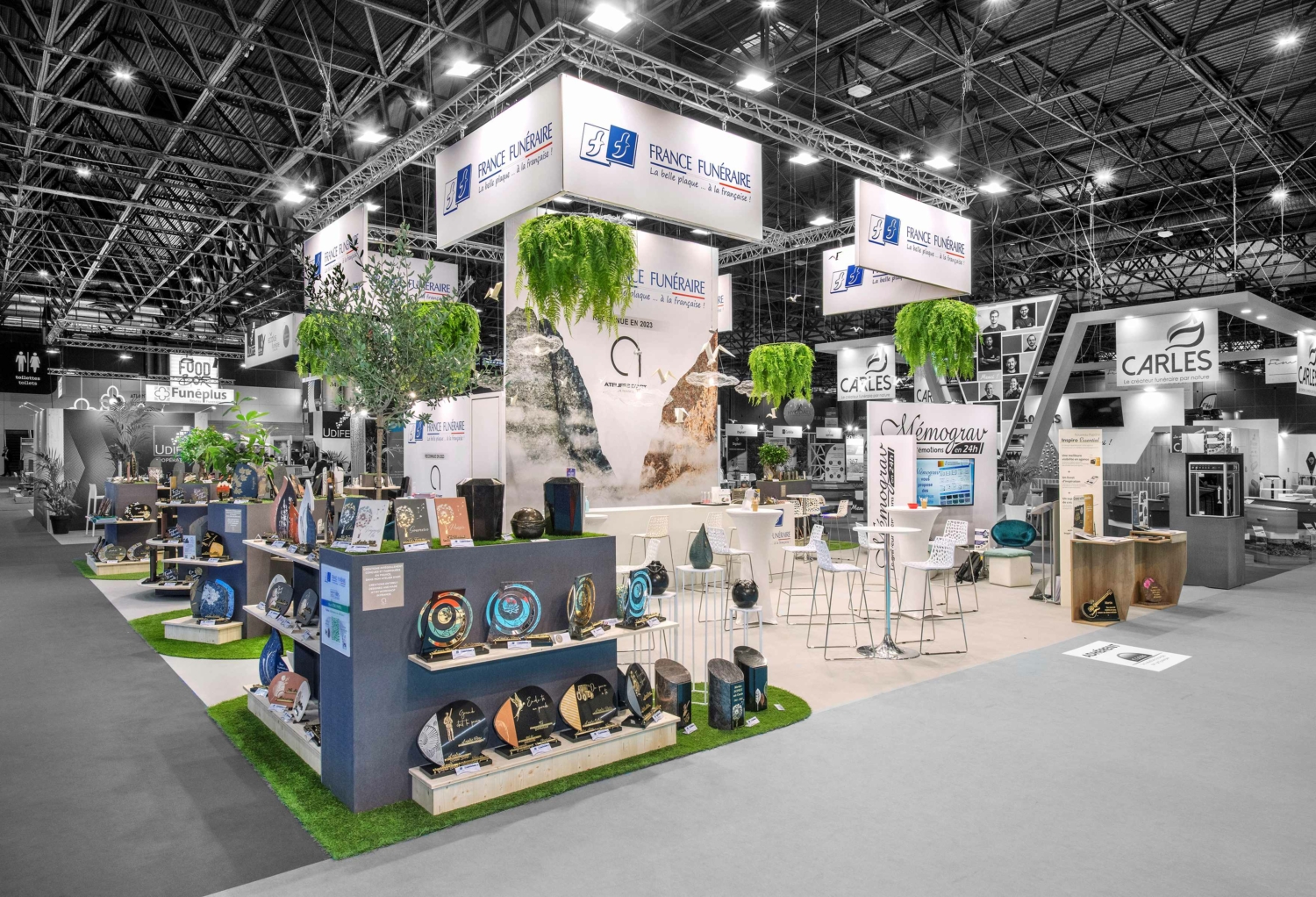 Salon FUNERAIRE PARIS 2023 - Stand France Funéraire - PubVolume