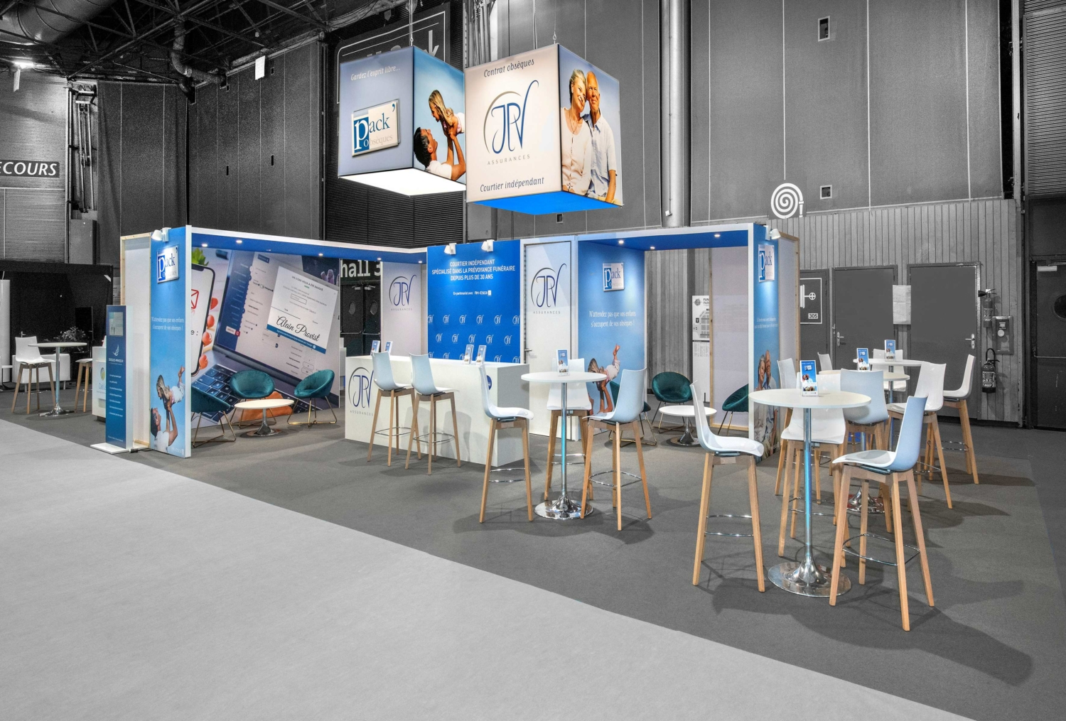 Salon FUNERAIRE PARIS 2023 - Stand Groupe JPV - Caélis - Obsèques en ...